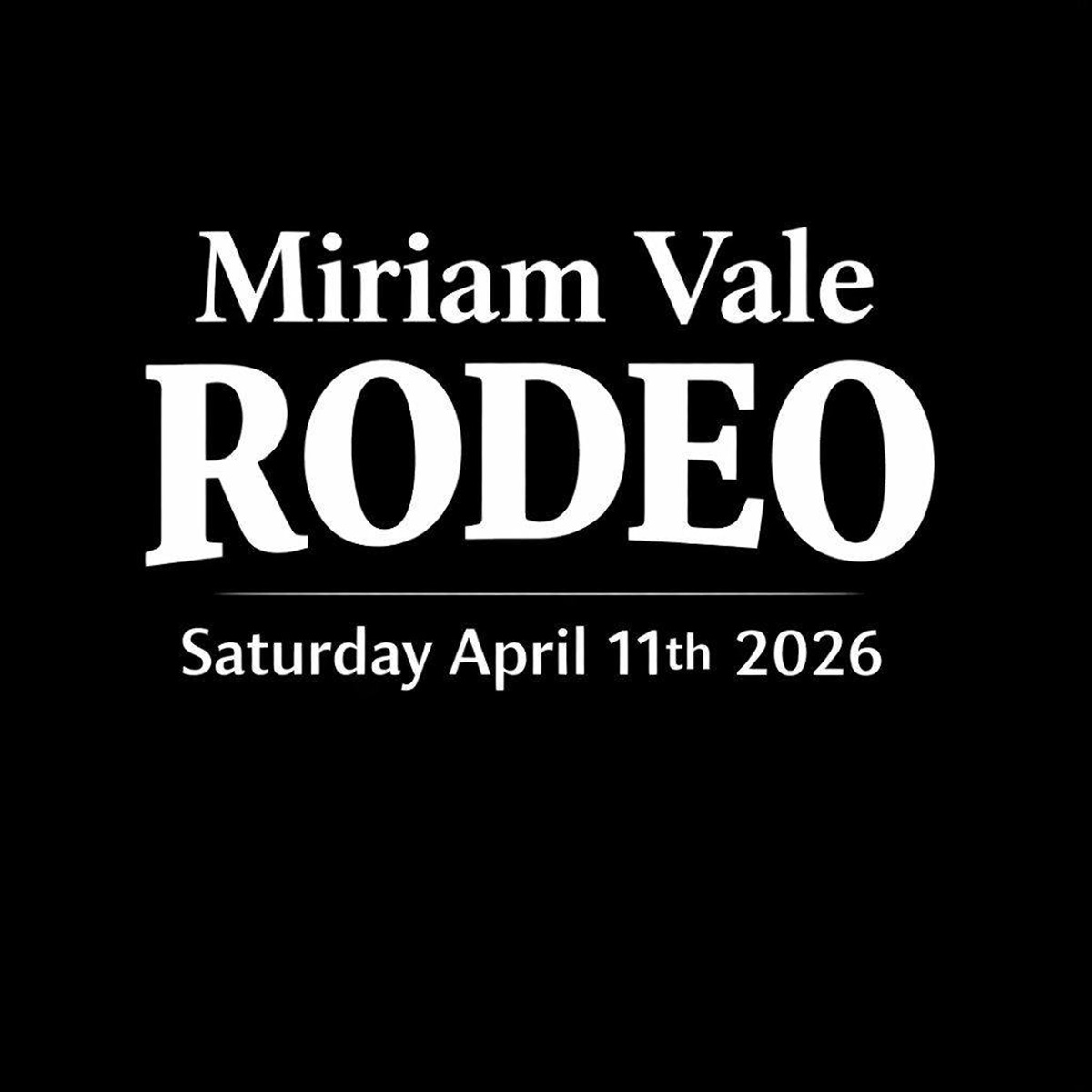 Miriam Vale Rodeo | Gladstone Regional Council